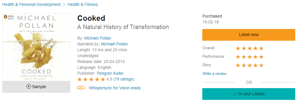 Book review: Cooked by Michael Pollan - Gaby Mora