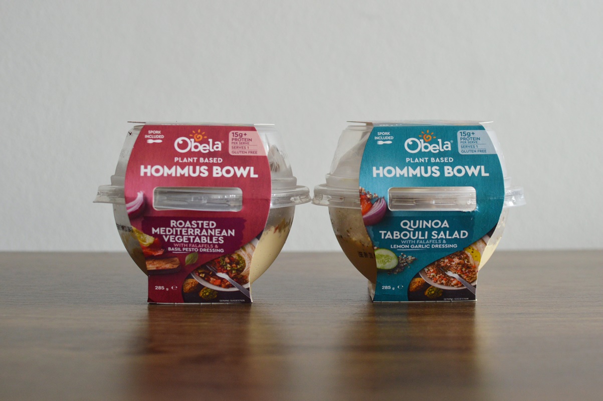 Product review: Obela Plant Based Hommus Bowls - Gaby Mora