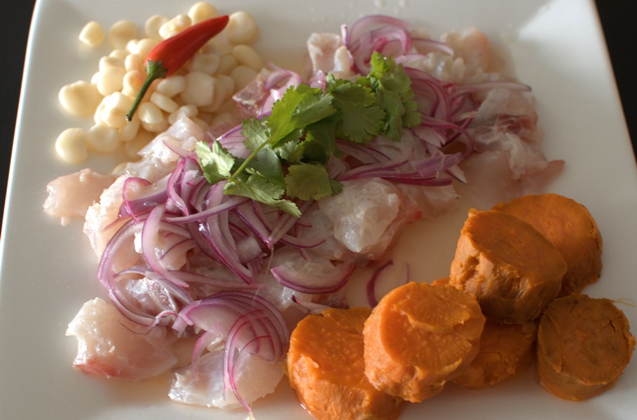 Recipe: Peruvian ceviche - Gaby Mora